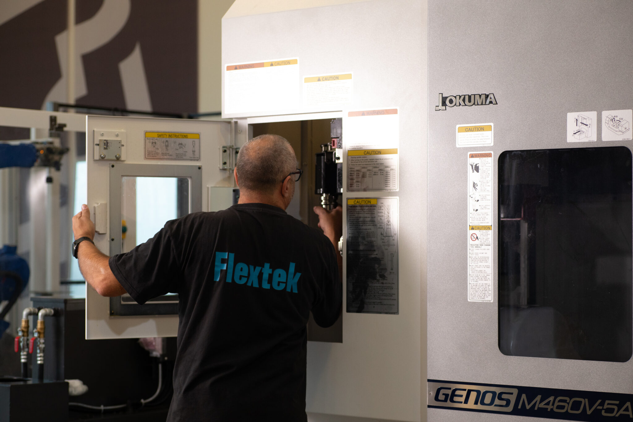 Service af maskiner | Teknisk support fra Flextek